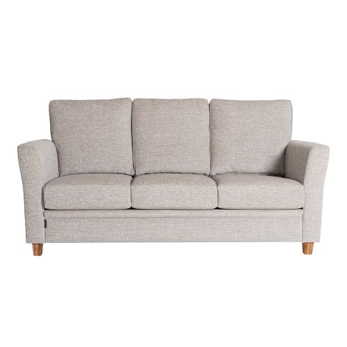 City 3-sits soffa tyg sand - Ekeby Möbler