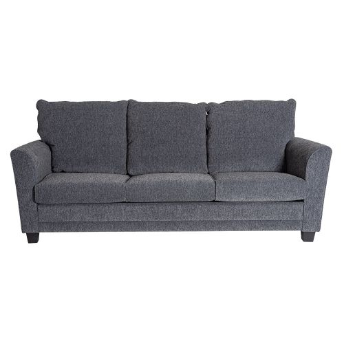 Orlando 3-sits soffa tyg grå - Ekeby Möbler